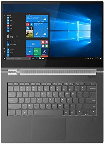 Lenovo 2019 Yoga C930 2-in-1 13.9" FHD Touch-Screen Laptop - Intel i7, 12GB DDR4, 1TB PCIe SSD, 2X Thunderbolt 3, DolbyAtmos Audio, Webcam, WiFi, Active Pen, 3 LBS, 0.6", Windows10, Iron Gray