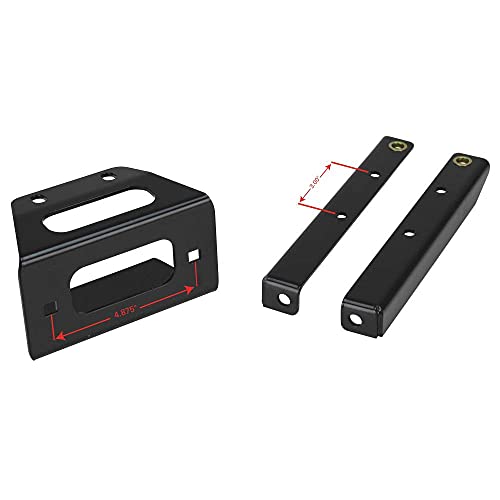 Extreme Max 5600.3169 ATV Winch Mount for Polaris RZR 570/800,Black