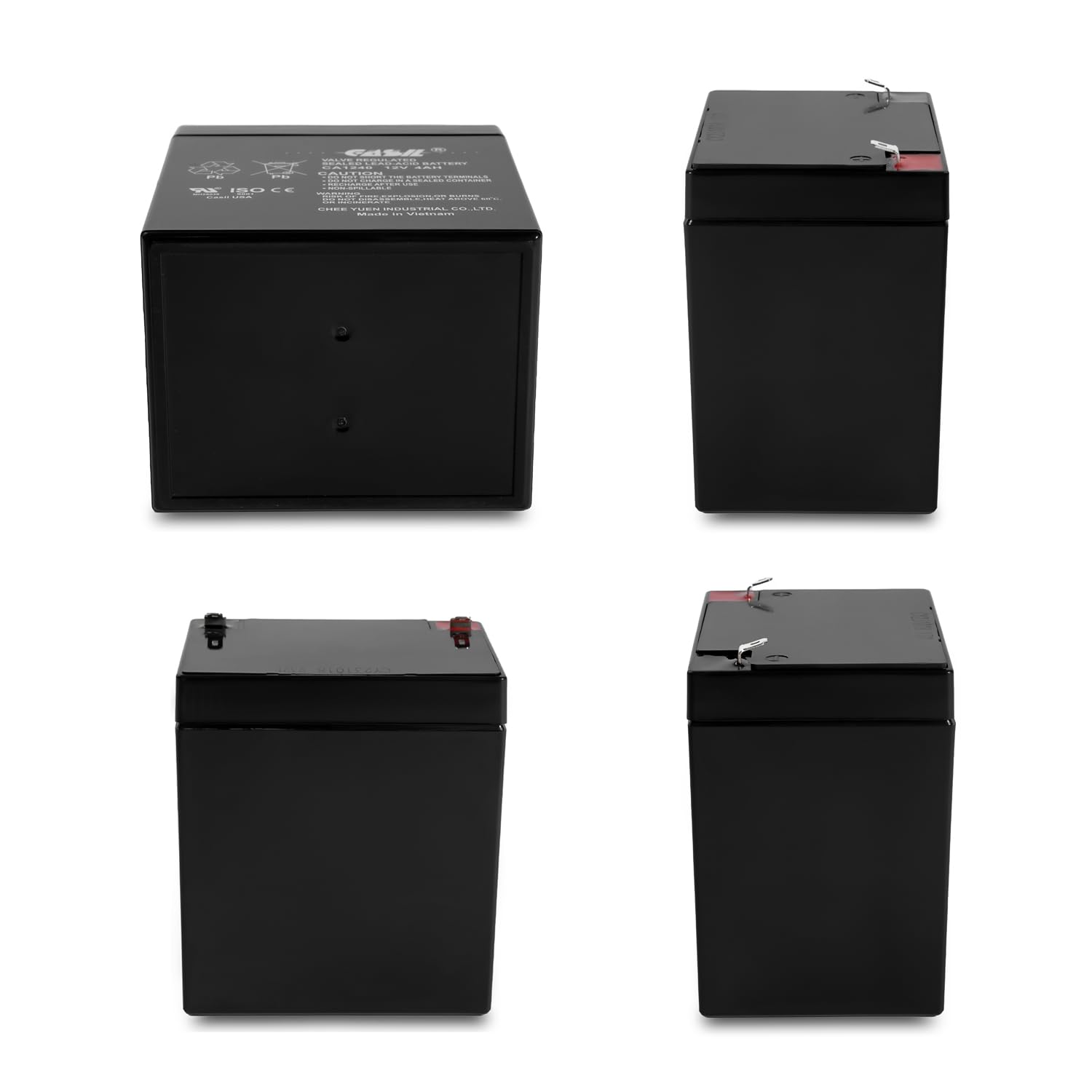 Casil CA1240 Genuine 12V 4Ah SLA Alarm Battery