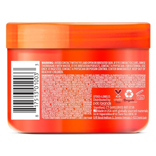 Cantu Coconut Curling Cream with Shea Butter for Natural Hair, 12 oz, Packaging may vary
