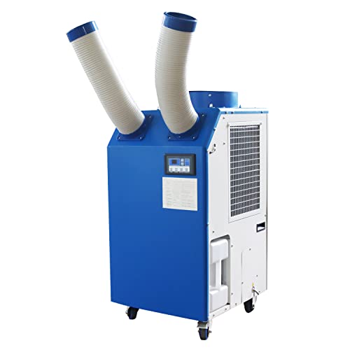 TECHTONGDA Industrial Spot Cooler Air Conditioner Commercial Mobile Outdoor Cooling Aircon 220V Double Column 780m³/h