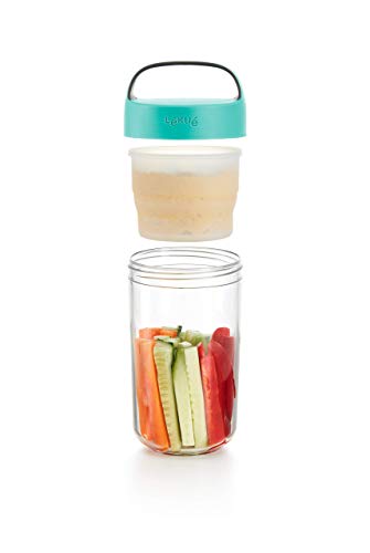 Lekue Food Storage Container, One Size, Turquoise