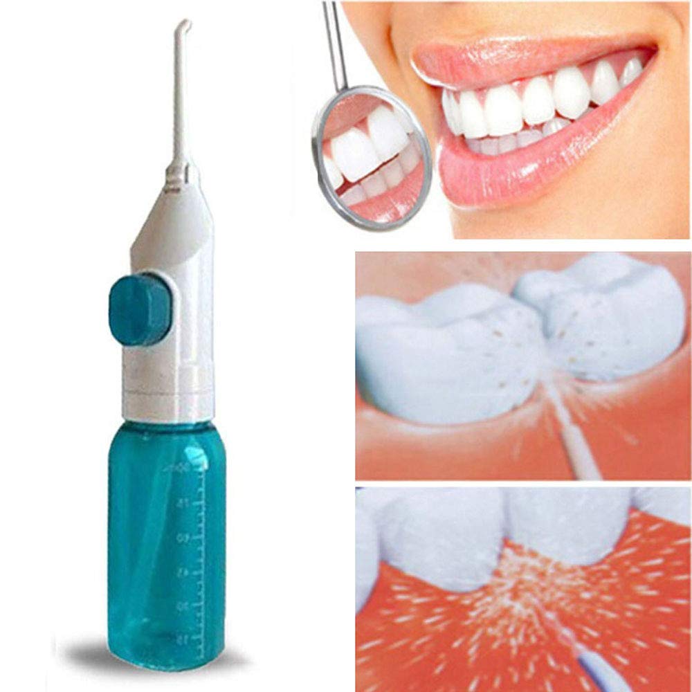 Portable Liquid Flosser, Cordless Travelling Liquid Jet Air Technology Dental Oral Irrigator or Air Flosser Liquid Pick for Teeth Cleaning