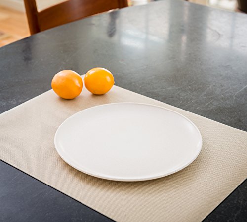 EVO Sustainable Goods 10" Plate, Set of Four, White