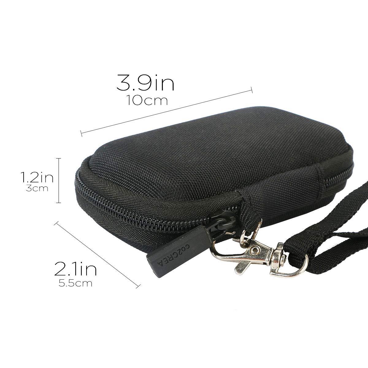 Hard Travel Case replacement for WD My Passport SSD Portable Storage 1TB 2TB 3TB 4TB by co2CREA (Size 2)