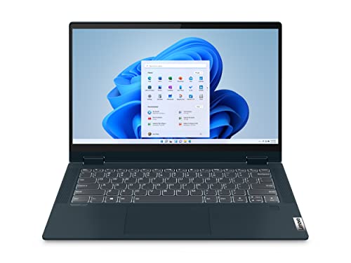 Lenovo IdeaPad Flex 5-2023 - Touchscreen 2-in-1 Laptop - Windows 11 Home - 14" FHD Display - 16GB Memory - 512GB Storage - AMD Ryzen 5 5500U - Abyss Blue