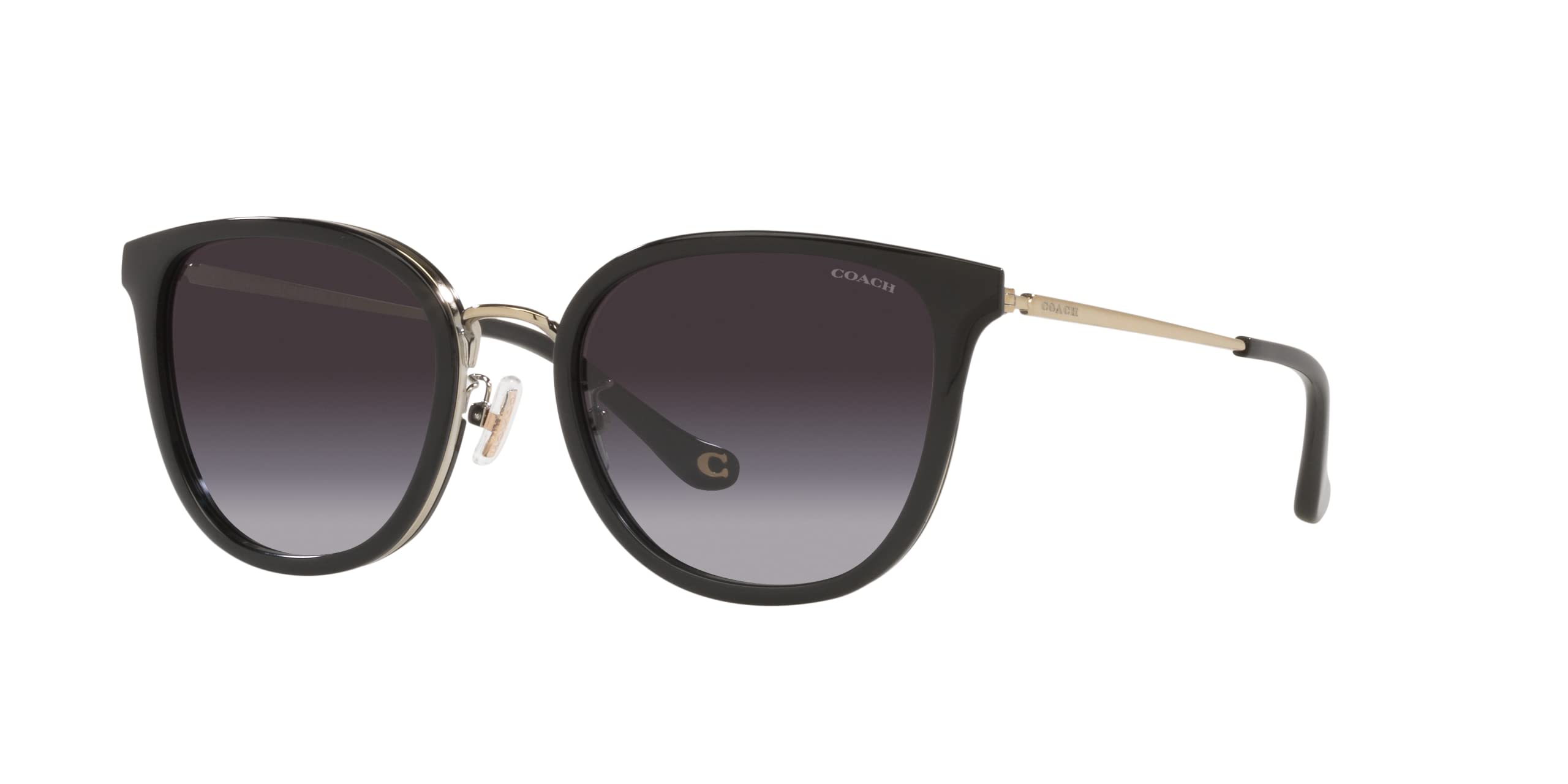 Coach HC7135-50028G Light Gold Black/Grey Gradient One Size