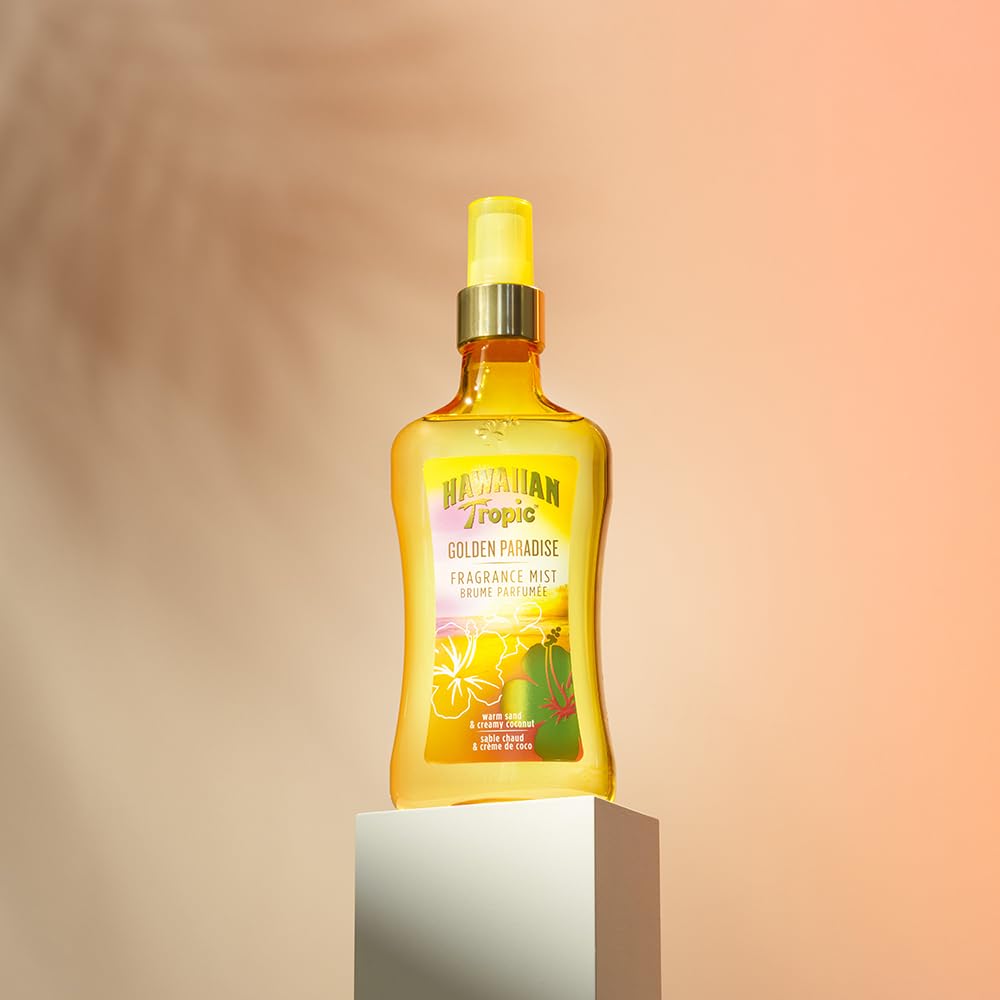 Hawaiian Tropic Golden Paradise Fragrance Body Mist 8.4 fl oz
