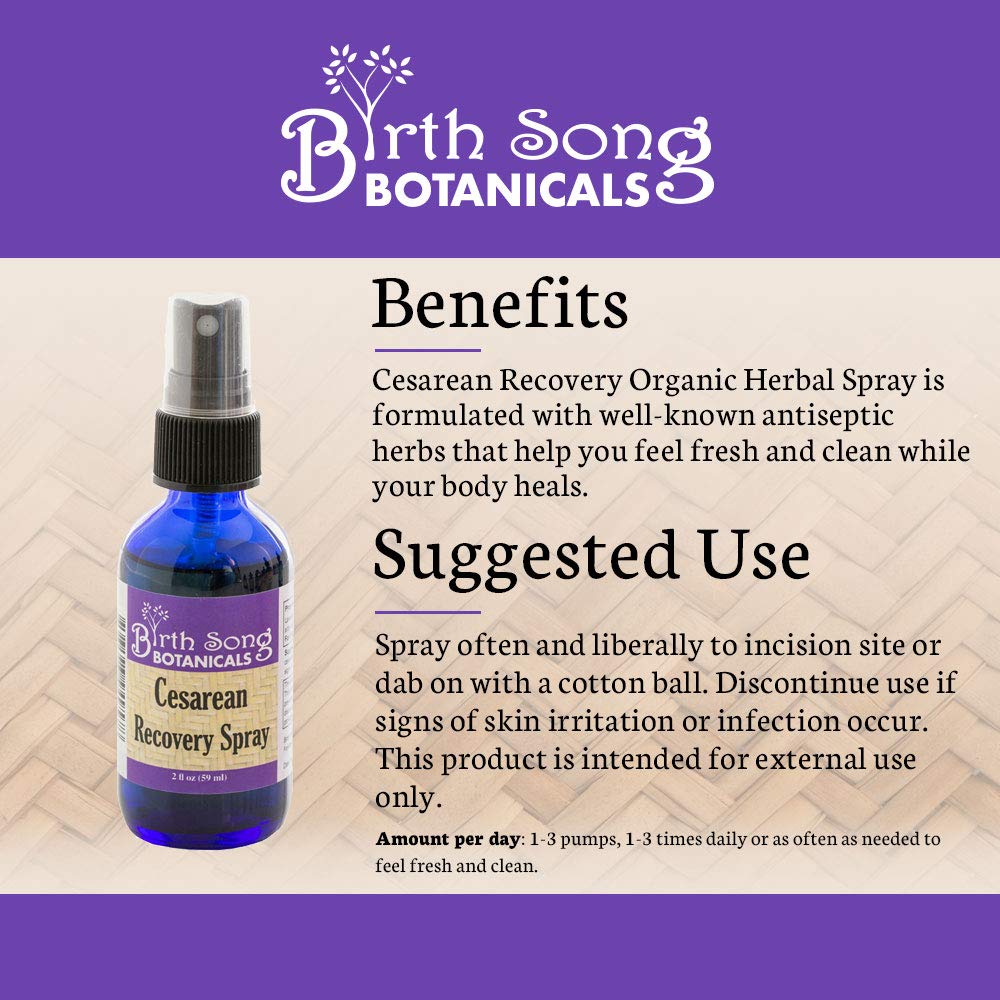 Birth Song Botanicals Umbilical Cord Care Powder, Herbal Support for Postpartum, Baby Shower Gift, Pregnancy, All Natural, Plant Based, Woman, Birth, 0.2oz