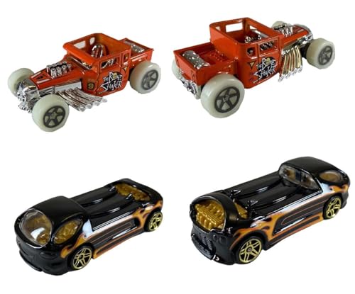 Hot Wheels HW Legends Multipacks of 6 Toy Cars, 1:64 Scale, Authentic Decos, Popular Castings, Rolling Wheels, Gift for Kids 3 Years Old & Up & Collectors