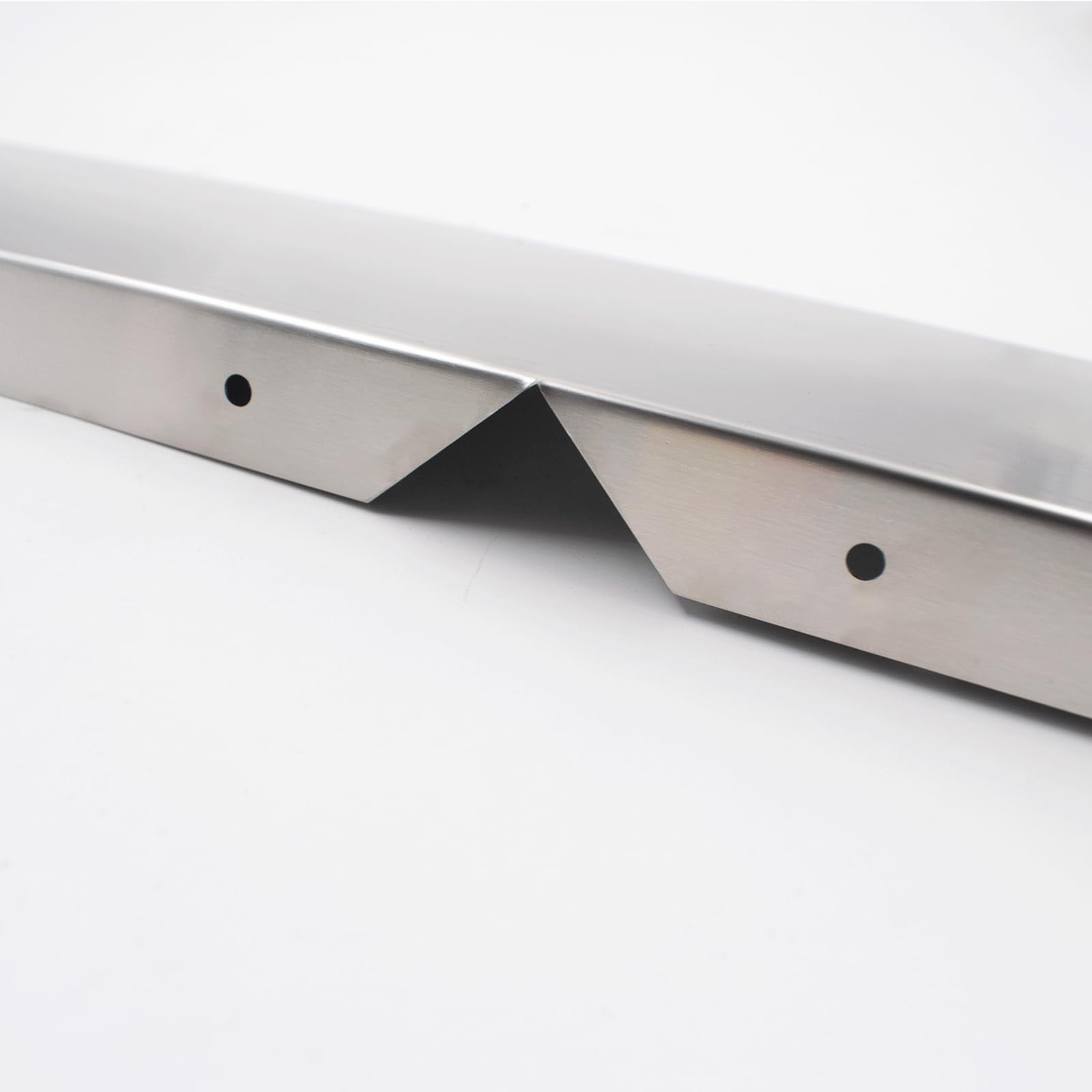 4 PCS Gutter Valley Splash Guards Stainless Steel Downspout Diverter Roof Rain Diverter Foldable Roofing Gutter Guards with 40 Pcs Screws Rain Gutter Guards for House Flat Shingle Roofs Corner House