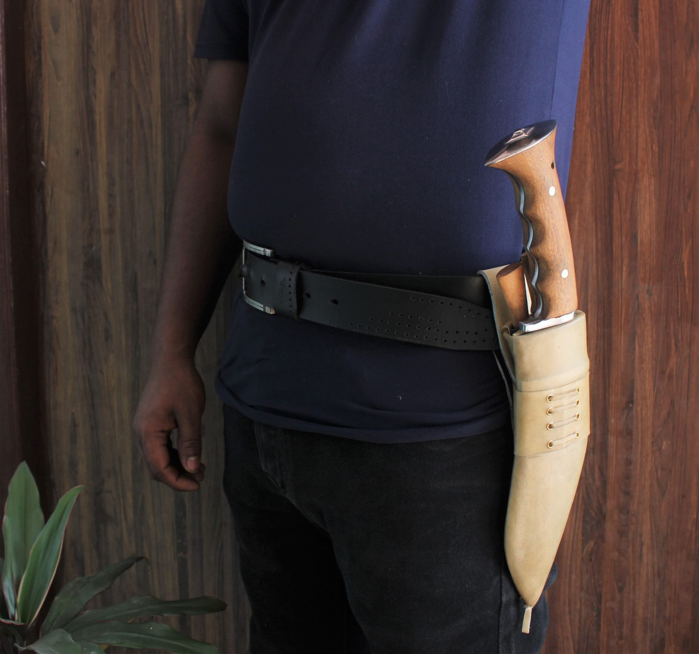 8 Inch Khukuri/Kukri Knife : Model - Iraqi Gripper Blocker, Handmade Machete, Bladed