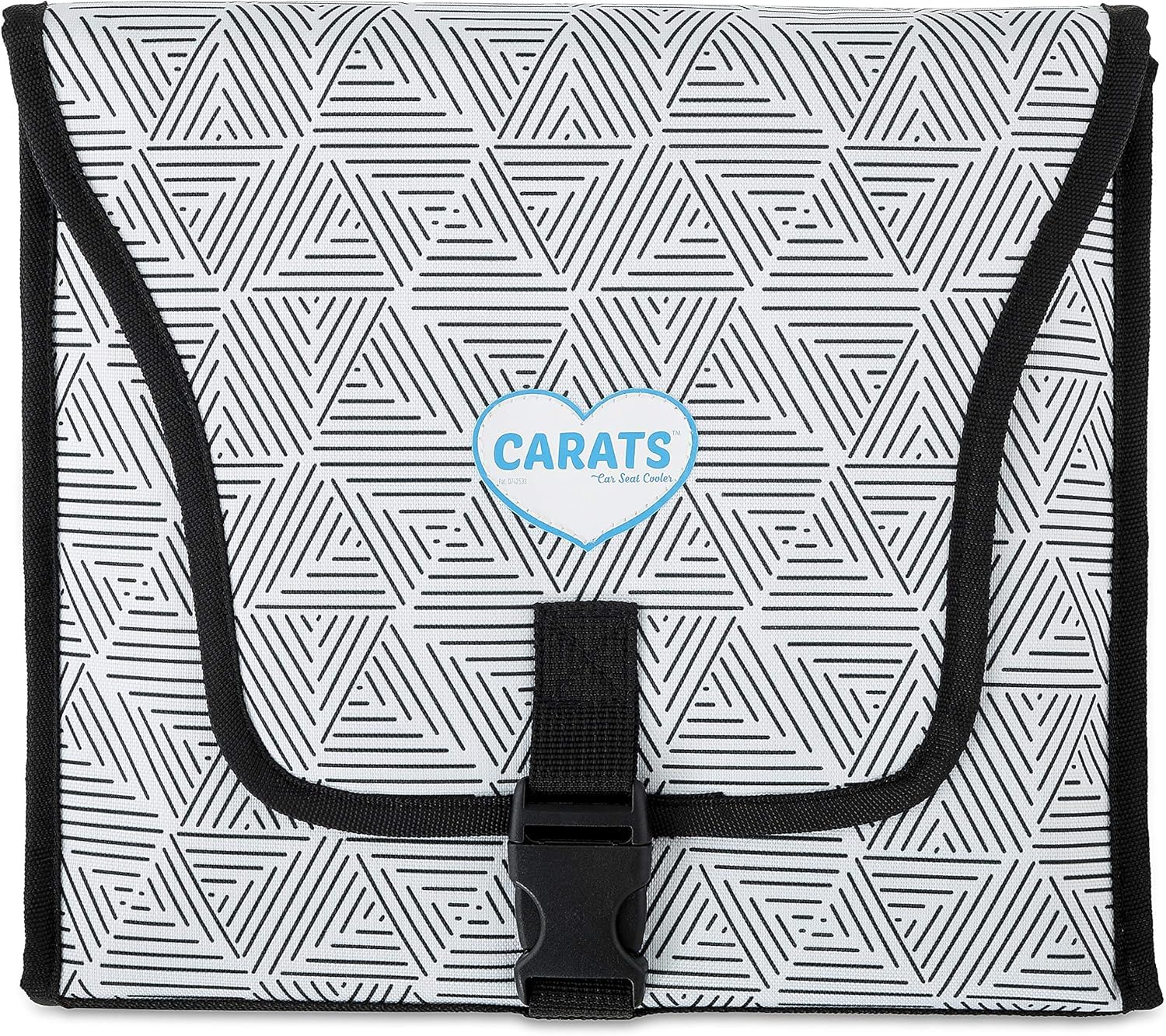 Carats Car Seat Cooler for Baby with COOLTECH - Baby Car Seat Cooling Pad (GEO)