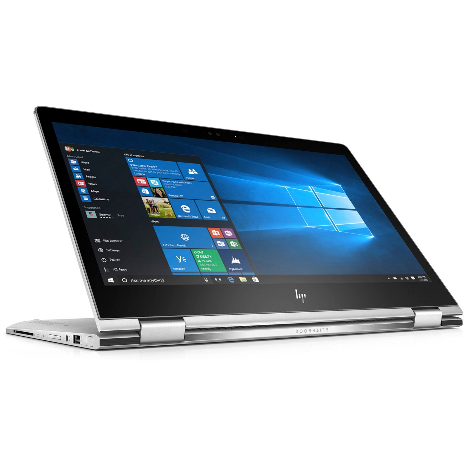 HP 2LF68US#ABA EliteBook x360 1030 G2 Laptop, 13.3"