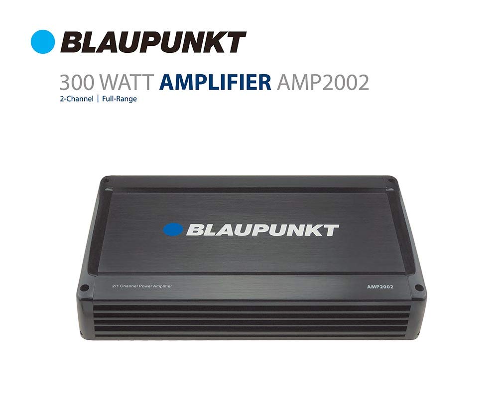 Blaupunkt AMP2002 2000watts 2-Channel, Full-Range Amplifier Car SUV and More