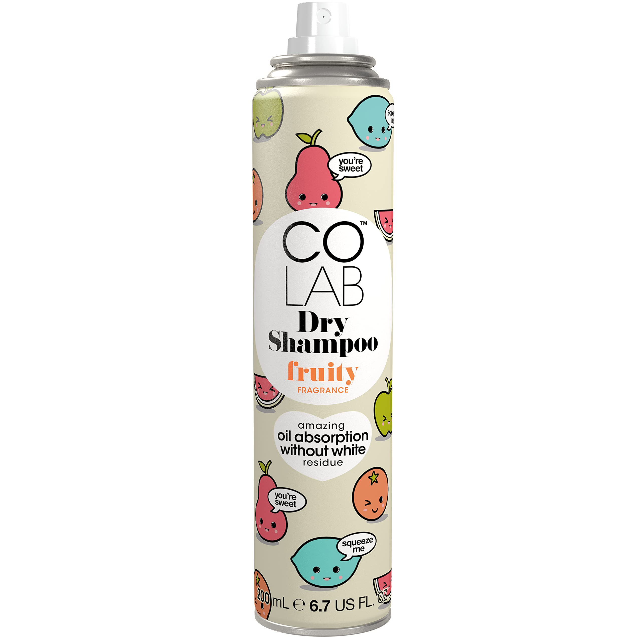Colab Sheer & Invisible Dry Shampoo New York 6.76 Ounce Fruity (200ml)