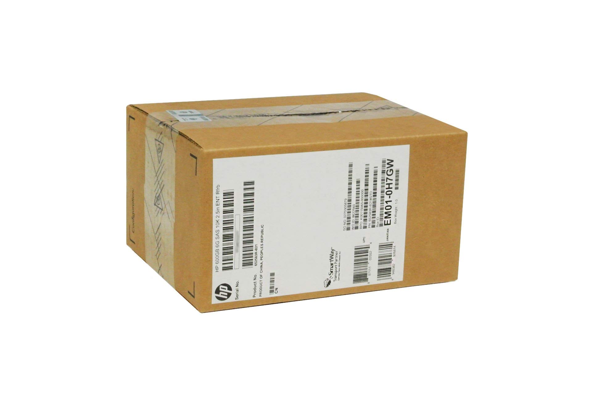 HP 653957-001 600 GB 2.5" SFF HDD - 652583-B21, 713964-001 (Renewed)