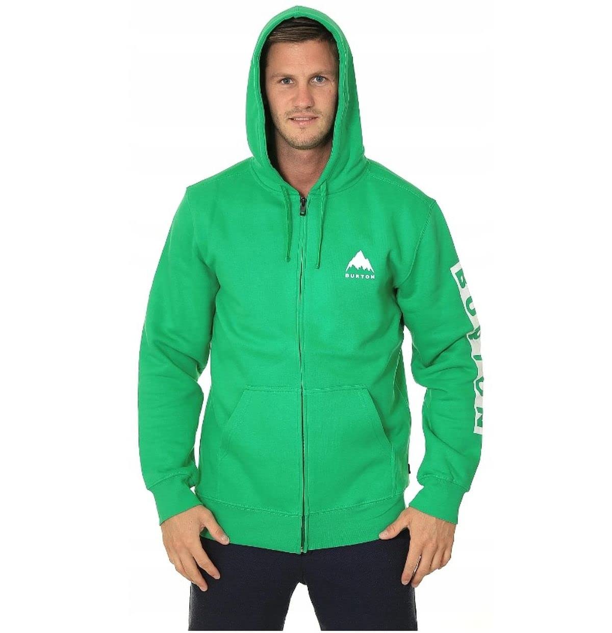 Burton Standard Elite Full-Zip Hoodie, Clover Green, Medium