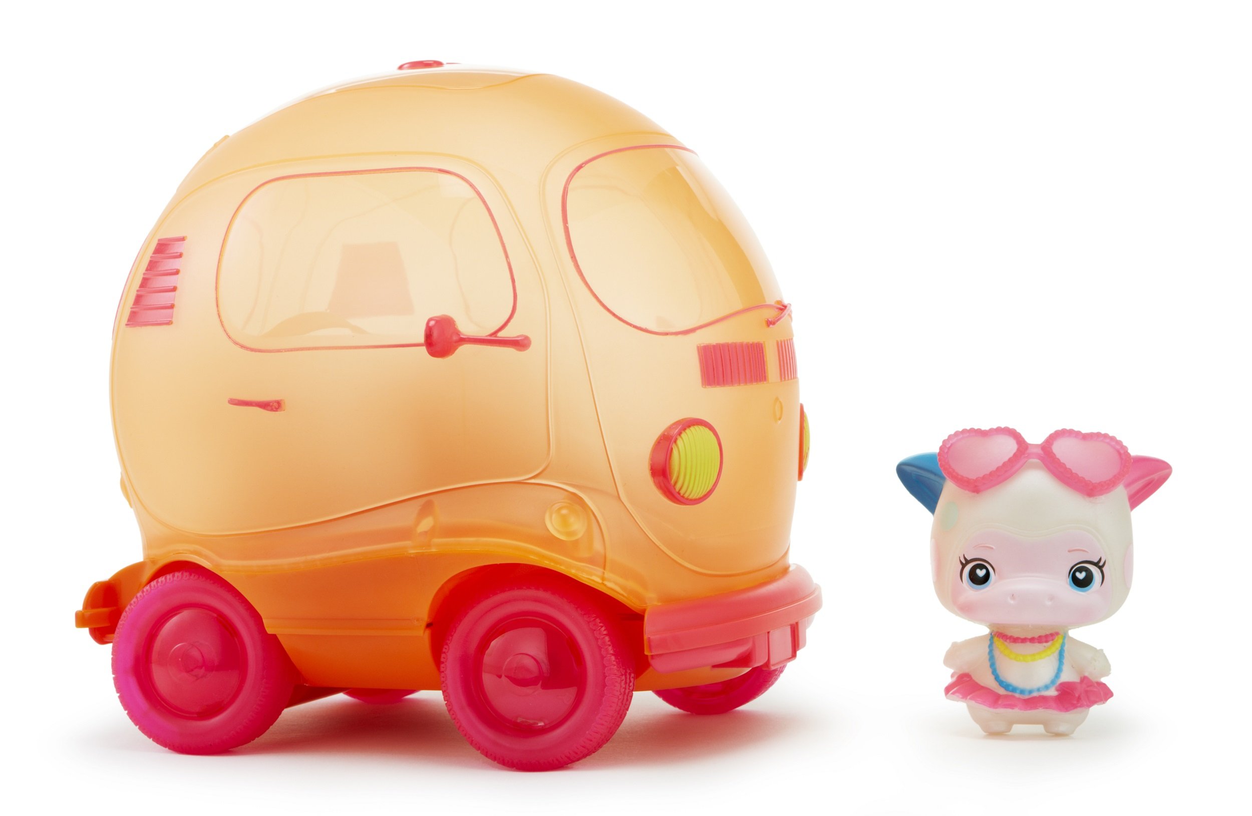Squeezoos Bubble Bus with Exclusive Character Squeeze Doll