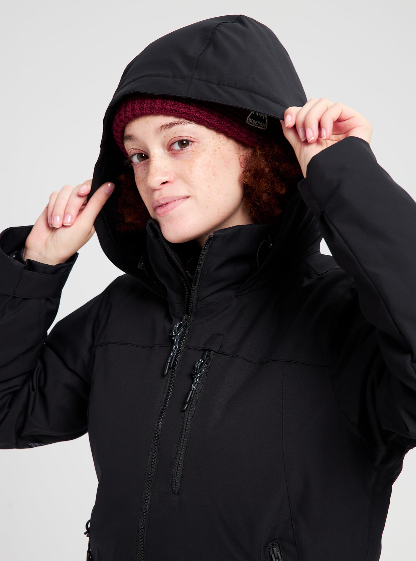 Burton Women's Lelah 2L Jacket, True Black, S
