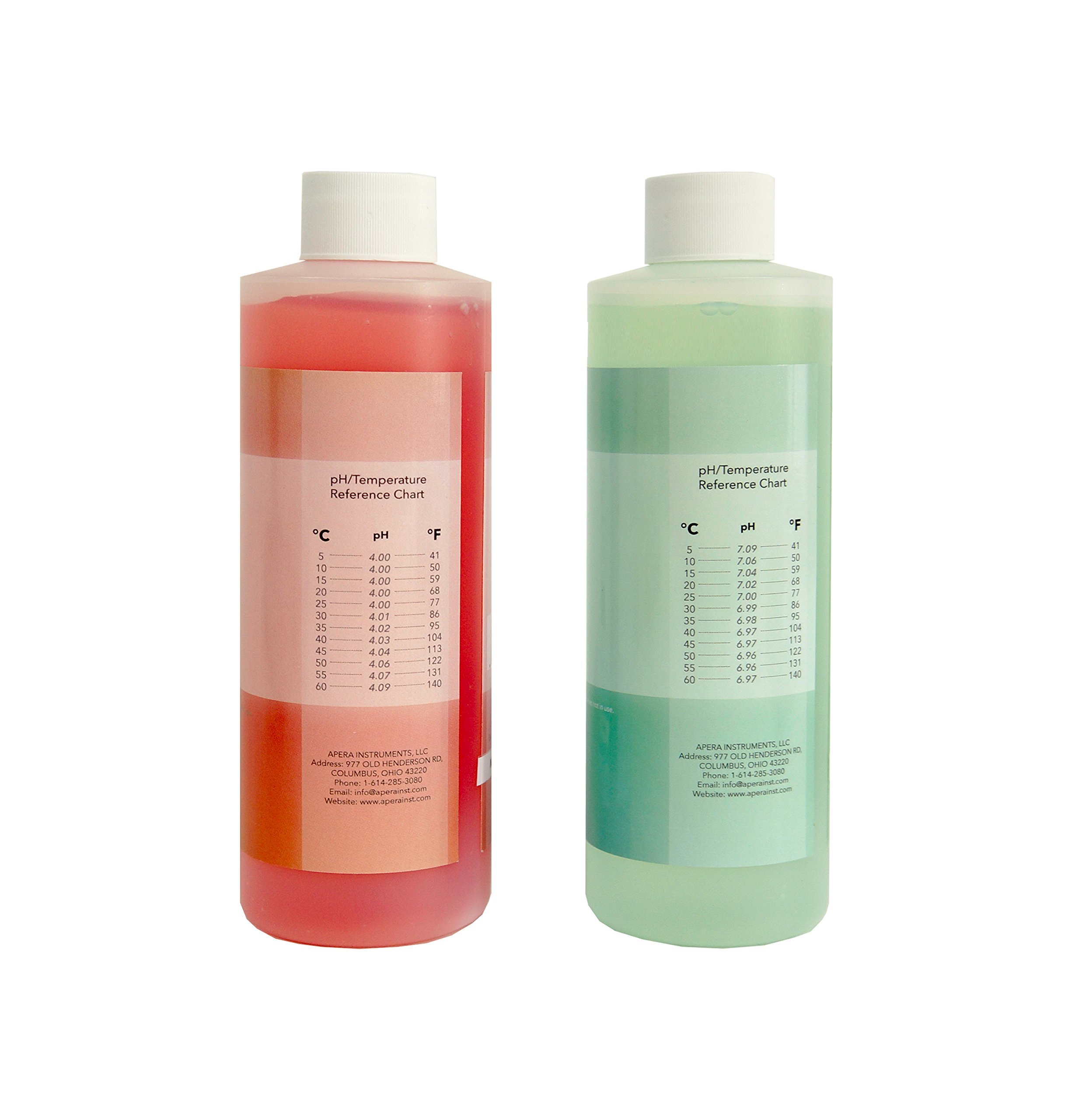 Apera Instruments AI1113 pH Calibration Buffer Solution Kit (7.00, 4.00), 8 oz. Each