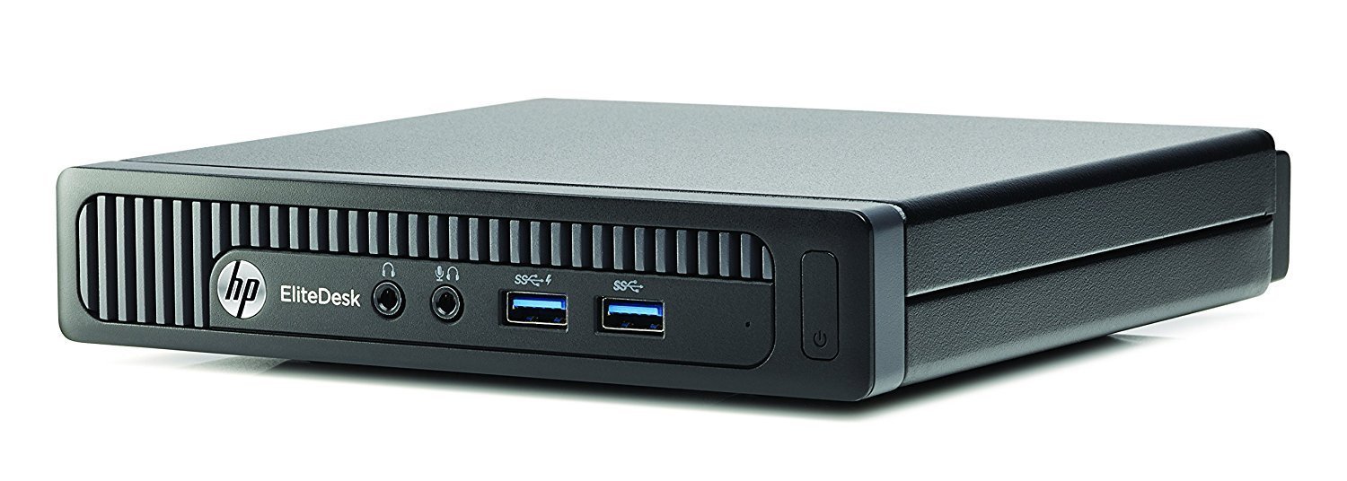 HP EliteDesk 705 G1 Tiny Desktop Computer, AMD Quad-Core A8 Pro-7600B up to 3.8GHz, 16GB RAM, 256GB SSD, Windows 10 Professional (Renewed)