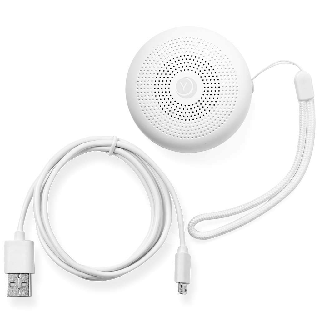 Yogasleep 2-Pack Travel Mini with Night Light | The Original White Noise Machine | Soothing Natural Sound from a Real Fan | Noise Cancelling | Sleep Therapy, Office Privacy, Travel