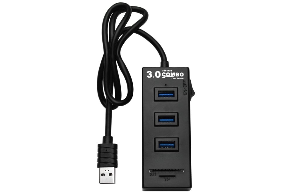 Direct Access Tech 2685D 3 Port + Card Reader Hub
