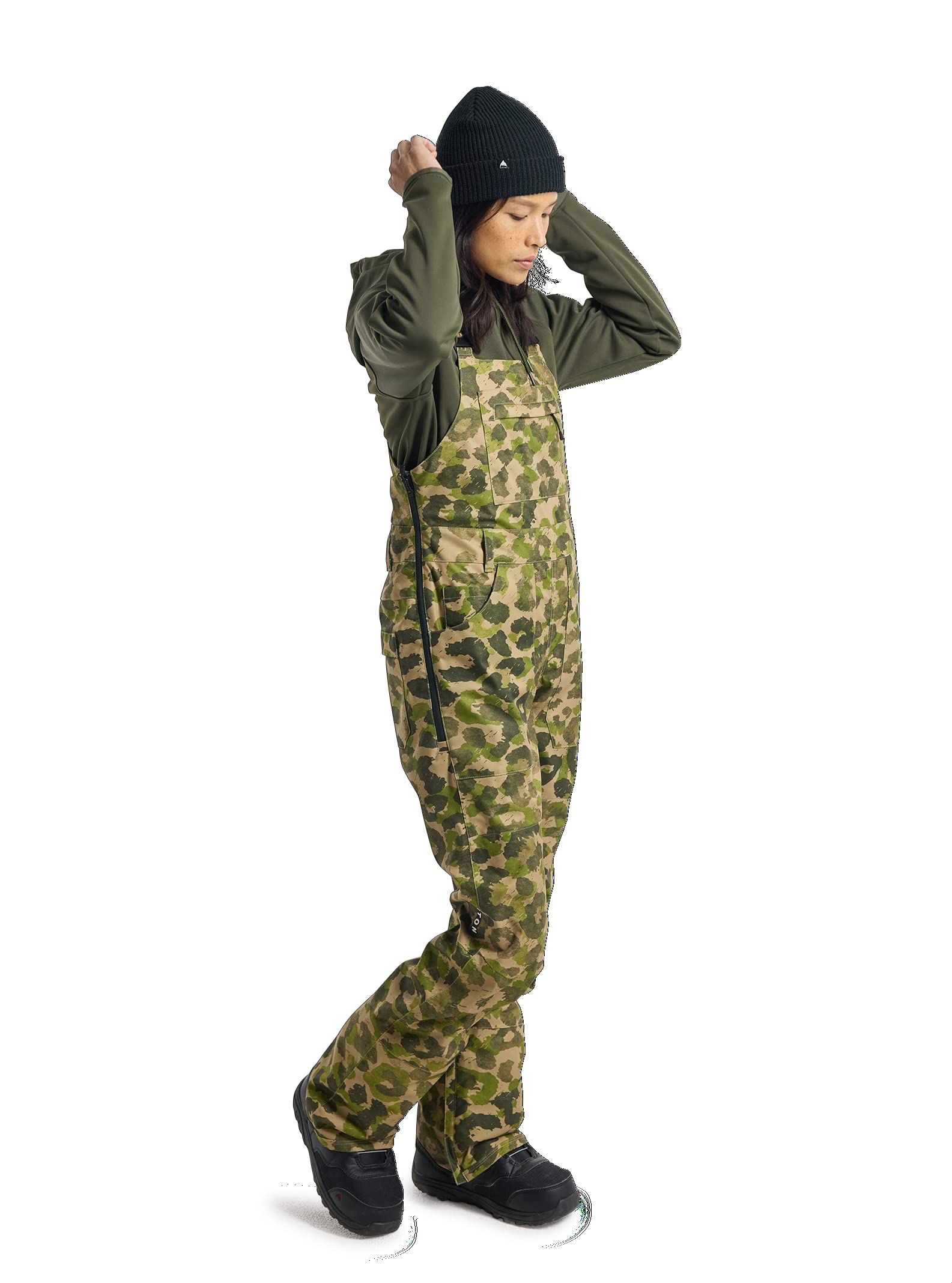 Burton Women's Avalon 2L Bib Pants, Felidae, Medium