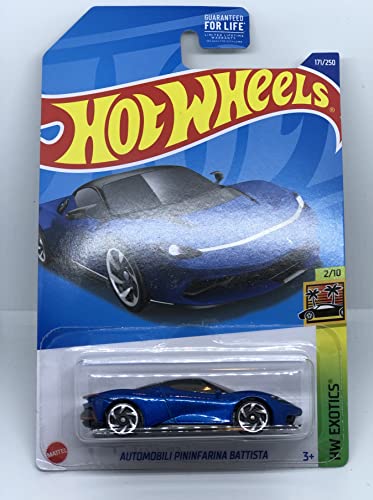 Hot Wheels 2022 - Automobili PININFARINA Battista - Blue - HW Exotics 2/10 - 171/250