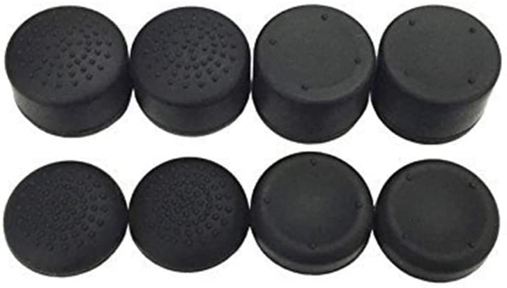 8 Pack Analog Controllers Raised Anti-Slip Thumbstick Grip Thumbstick Joystick Cover for PS5, PS4, PS3, Switch Pro, Xbox one, Xbox 360, Wii U, PS2 Controllers