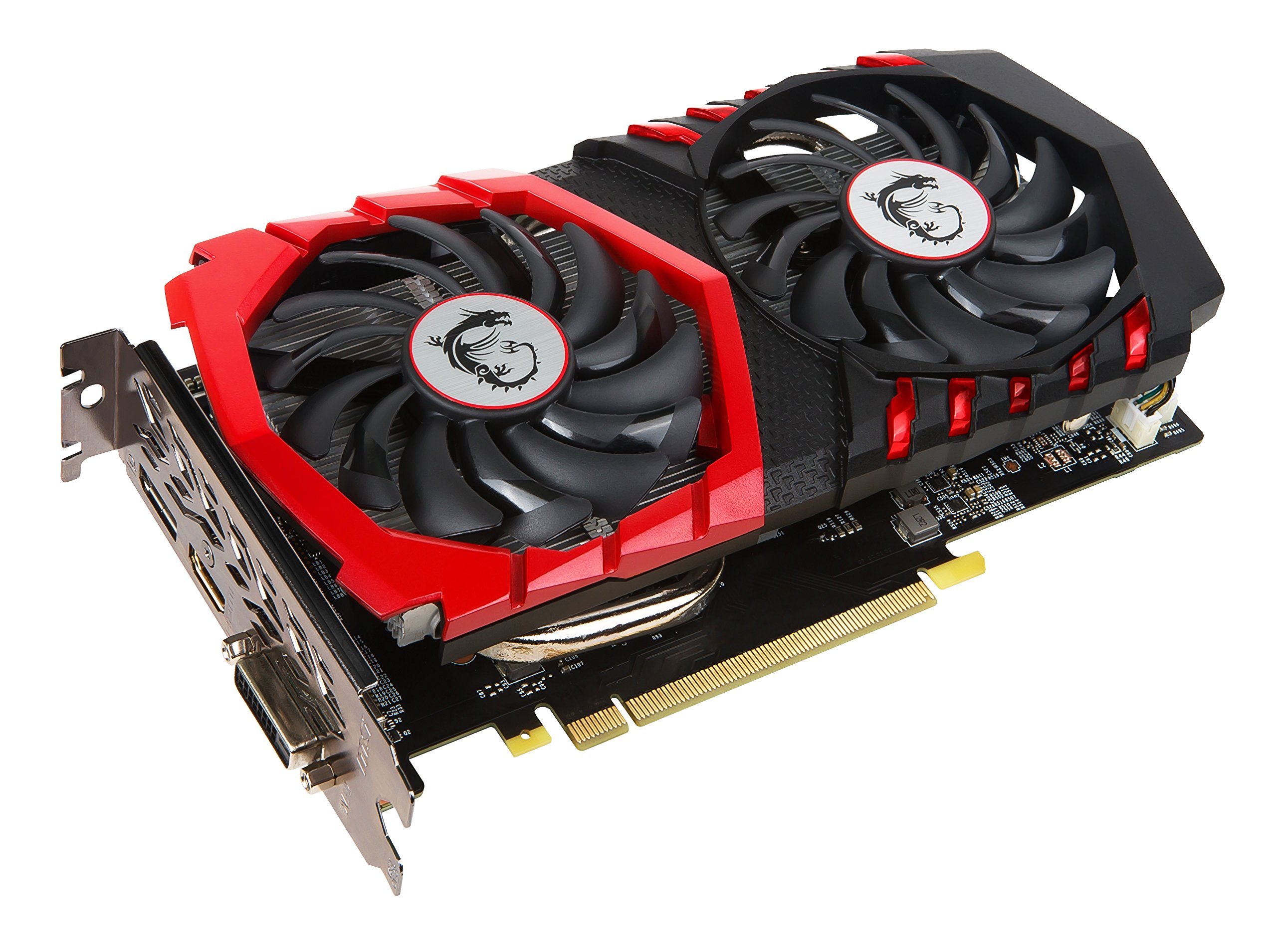 MSI Gaming GeForce GTX 1050 Ti 4GB GDRR5 128-bit HDCP Support DirectX 12 TORX 2.0 Fan Graphics Card (GTX 1050 TI Gaming X 4G) (Renewed)