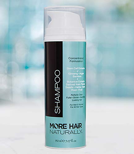 More Hair Naturally TRIPLE STEM CELL SHAMPOO: State Of The Art Hair Improvement For Extra volume, Fullness and Improved Scalp Health