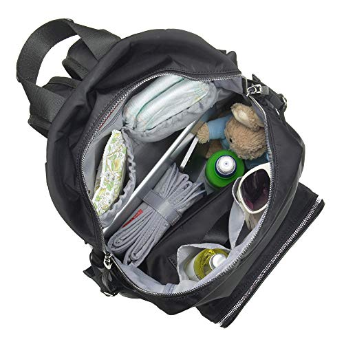 Storksak Hero Backpack Diaper Bag, Black, One Size