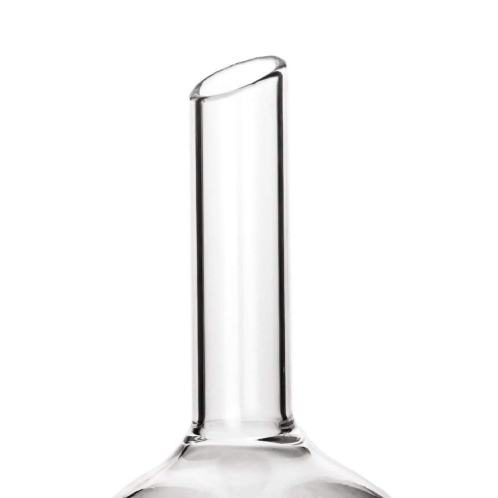 StonyLab Borosilicate Glass Buchner Filtering Funnel with Medium Frit (G2), 76mm Inner-Diameter, 80mm Depth (250ml)