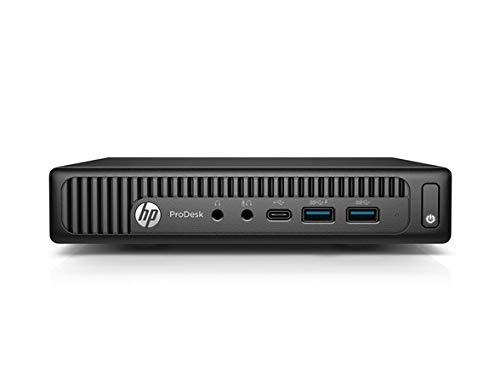HP ProDesk 600-G2 Mini Desktop, Intel Core i3-6100T, 3.2GHz, 3MB Cache Dual-Core, 16GB DDR4 (Supports up to 32GB), 256GB Solid State Drive, Win10Pro (Renewed)