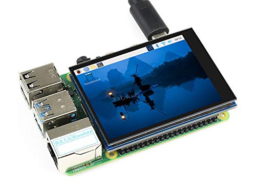 XYGStudy for Raspberry Pi 2.8inch IPS Capacitive Touch Screen DPI LCD Resolution 480×640 Display I2C Interface Compatible with Raspberry Pi 4B/3B+/3B/2B/Zero/Zero W WH