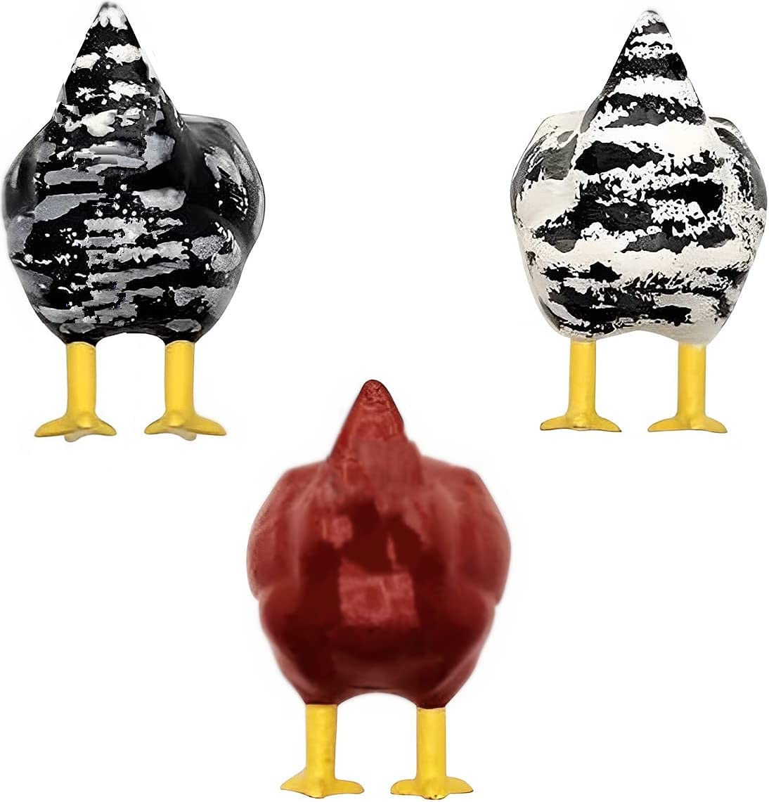 3 Pcs Chicken Butt Magnets Fun Animal Butt Fridge Magnets Refrigerator Magnets Creative Cute Chick Magnets for Refrigerator Whiteboard Map Home Office Decoration