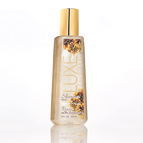 Luxe Perfumery Shimmer Body Mist, Sugared Orchid, 8.0 fl oz