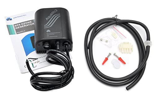 Aquatic 2 Spa, Hot Tub Ozone Generator 300 mg/h, Spa Skin Care, Ozonator, Irritant Reducer, for Water Sanitation
