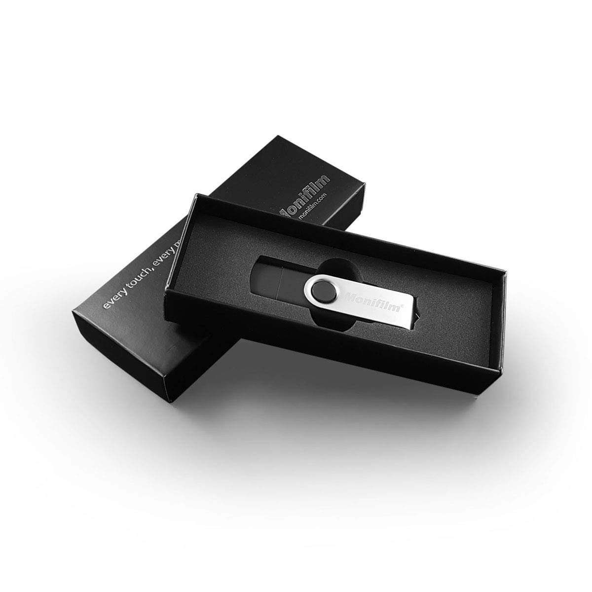 3 pcs of Monifilm 4GB OTG USB Flash Drive(3-Pack) 2-in-1 USB and Micro USB Design (for Smartphones, Tablets, Laptops, and Computers)