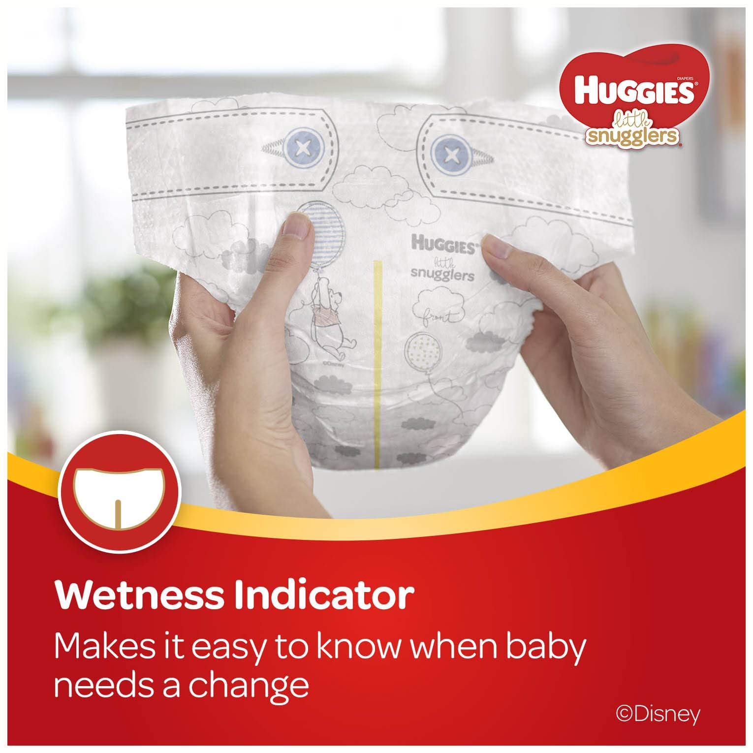 Huggies Little Snugglers Baby Diapers, Size 3, 62 Ct