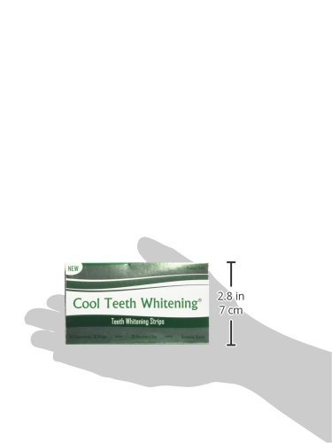 Cool Teeth Whitening 14 Day Teeth Whitening Strips with Strong Gel 28 Pcs, Color Hydrogen Peroxide White Tooth Remove Stains On The Go