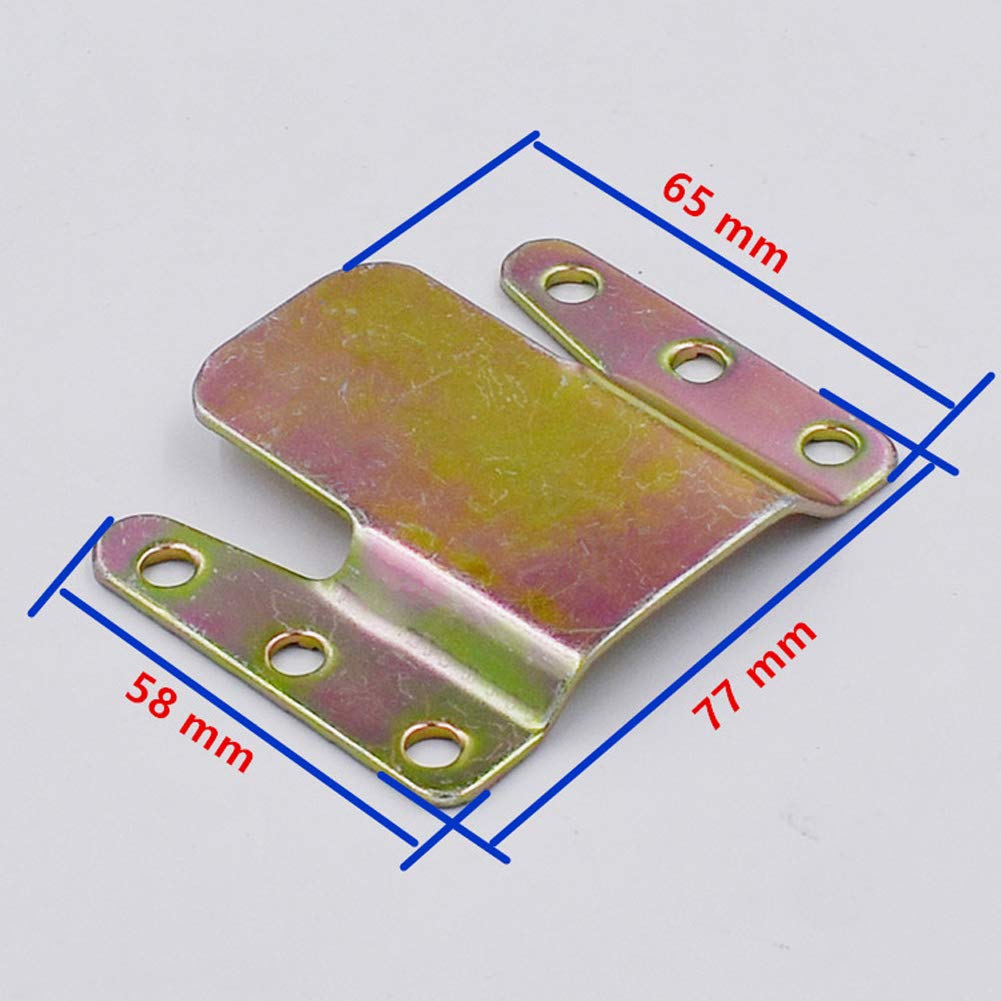 4 Pieces (2 Pairs) Cold Rolled Steel Universal Sectional Sofa Interlocking Photo Frame Connector Bracket Sofa Connector Bracket 1.8mm Thickness Sectional Couch Bracket with Screws, X-Large