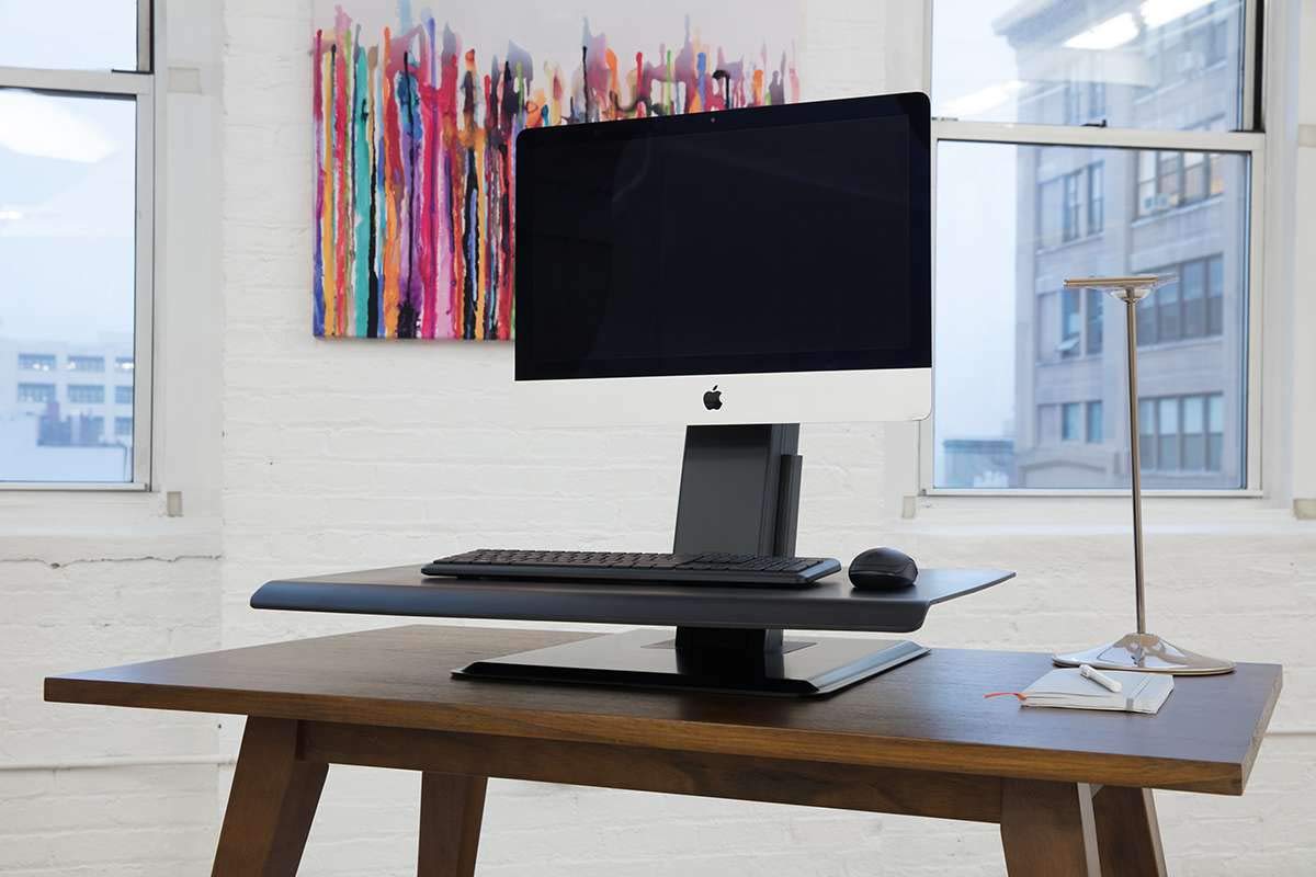 Humanscale Qsebs QuickStand ECO - Single Monitor (Black)