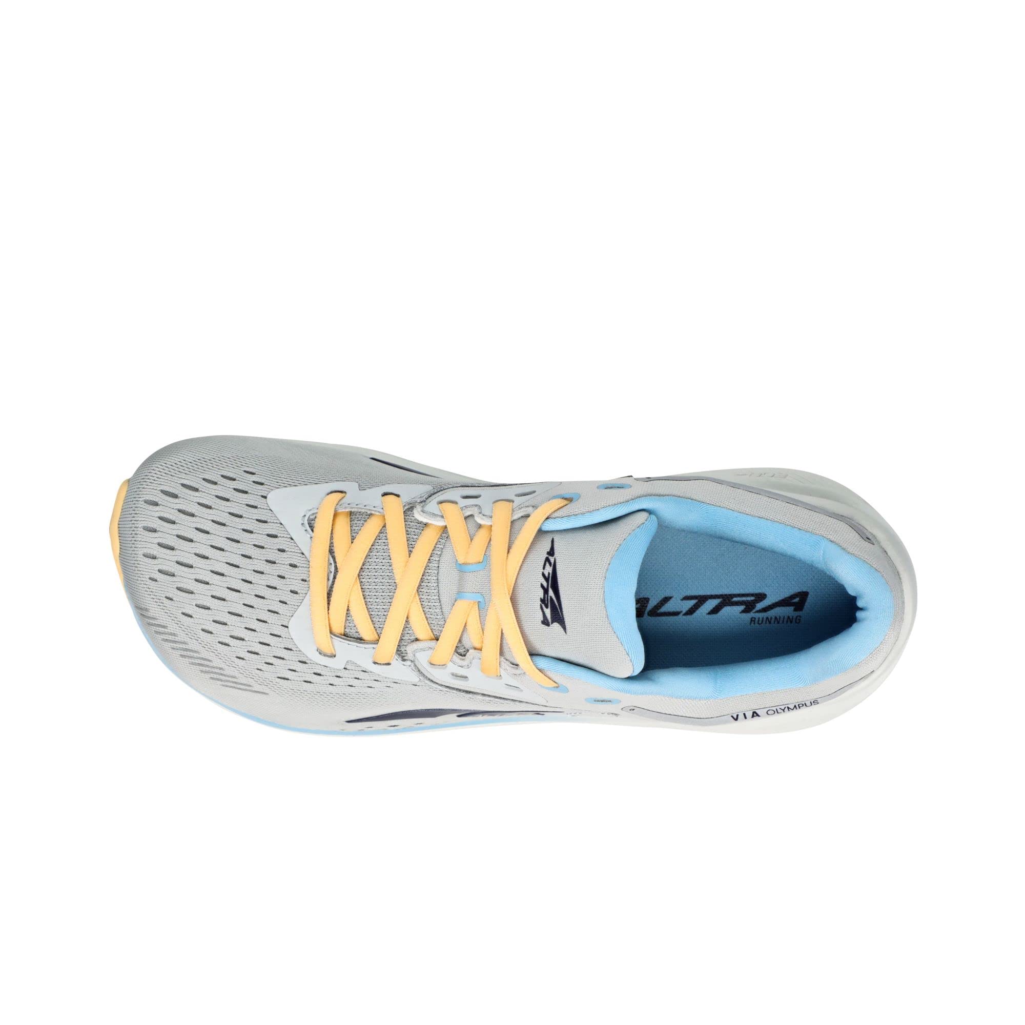 ALTRA Women's AL0A82CR VIA Olympus Road Running Shoe, Light Gray - 9 M US