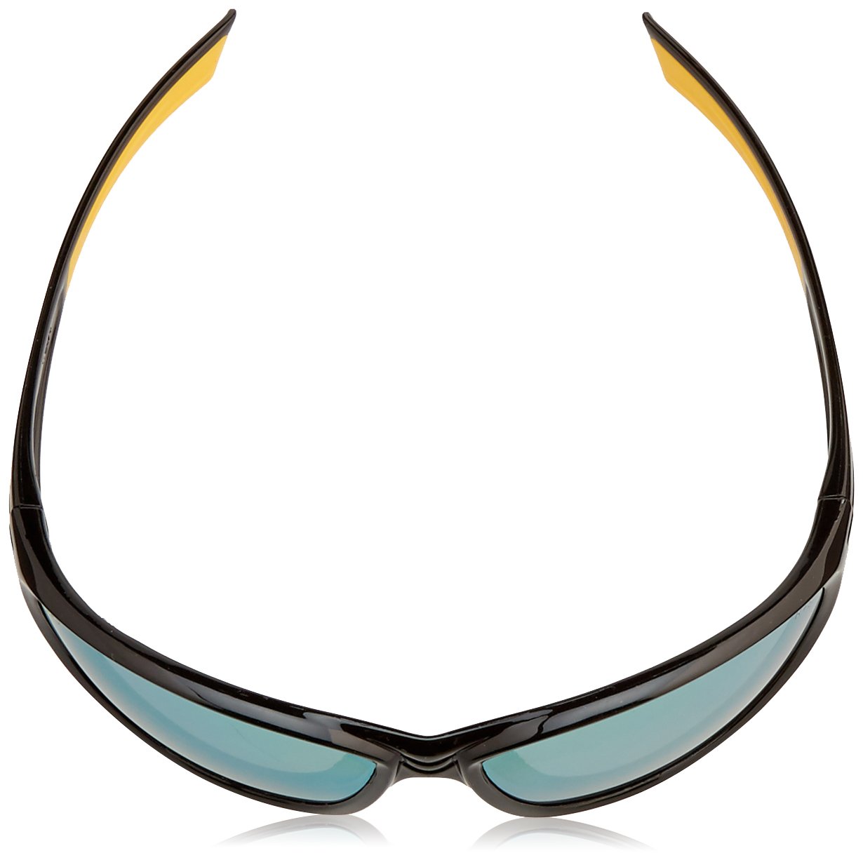 DPG98 Gable™ Safety Glass - Black/Yellow Frame - Yellow Mirror Lens