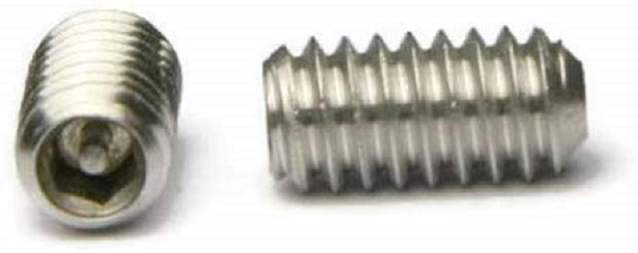 Tamper Proof Socket Set Screws 5/16"-18 Stainless Steel Security Screws 5/16"-18 x 1/4 inch Qty 25