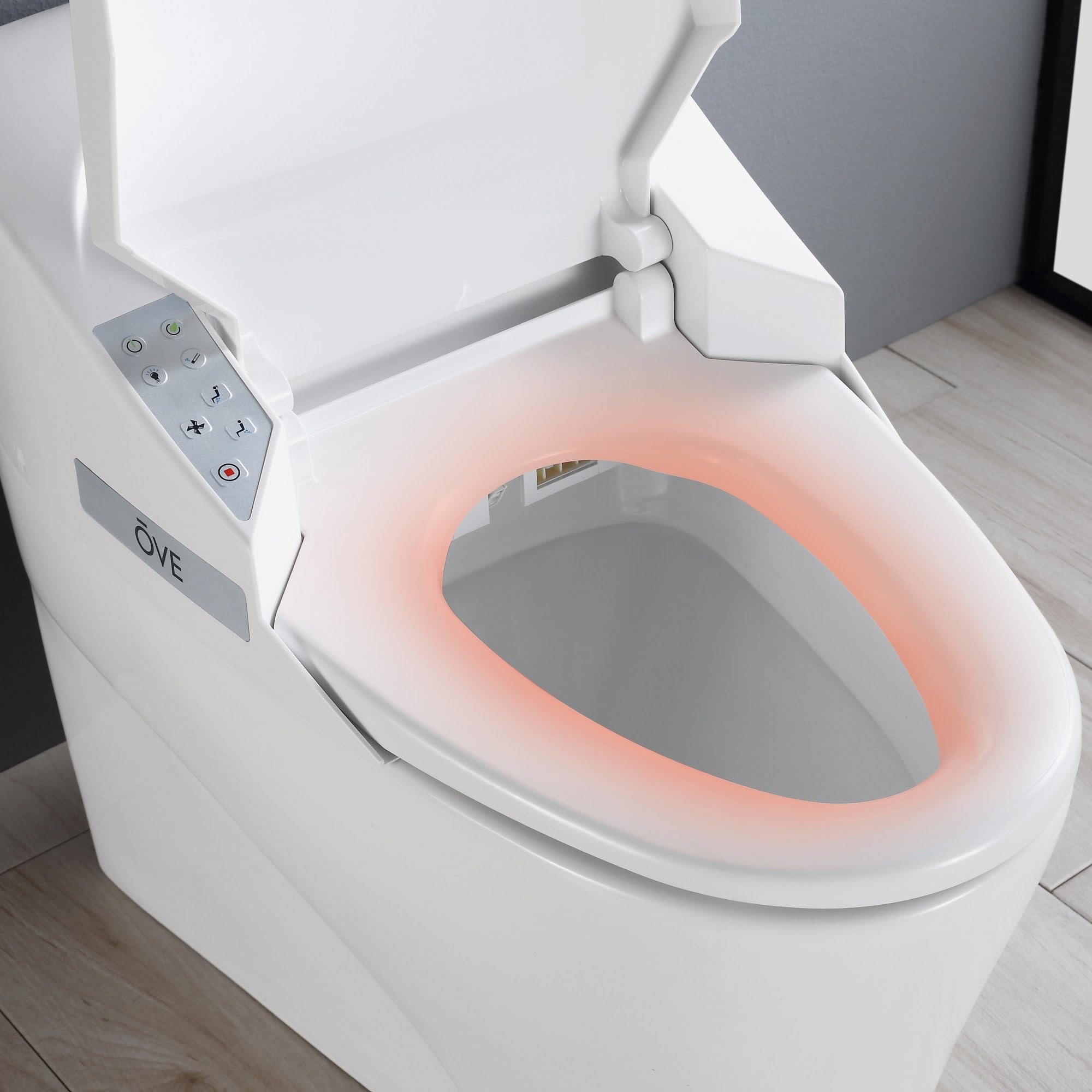 Miseno MT-YOSE32-15WST Yosemite 1.27 GPF One-Piece Elongated Toilet β Bidet Seat Included - White