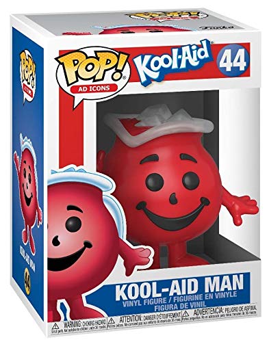 POP Ad Icons: Kool-Aid - Kool-Aid Man Funko Vinyl Figure (Bundled with Compatible Pop Box Protector Case), Multicolor, 3.75 inches
